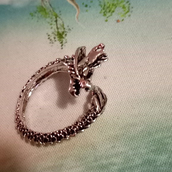 Jewelry | Adjustable Dragon Ring Silver Pewter Men Or Women | Poshmark